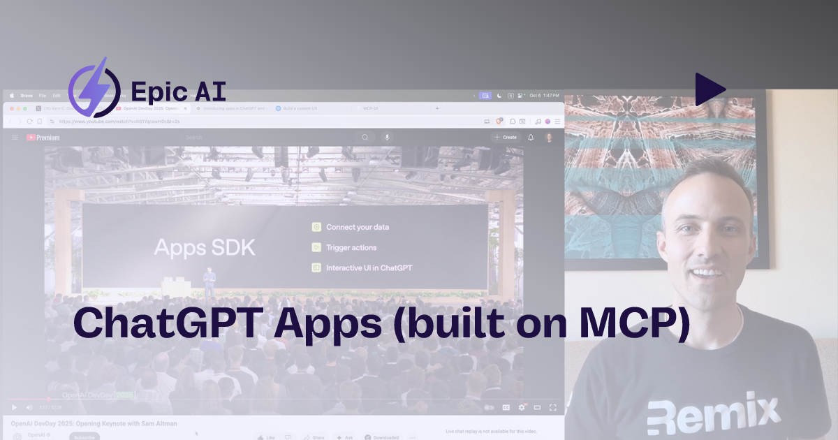 ChatGPT Apps (built on MCP)